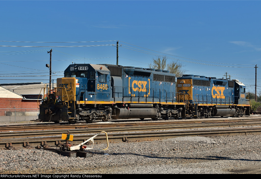 CSX 8460 and 6088